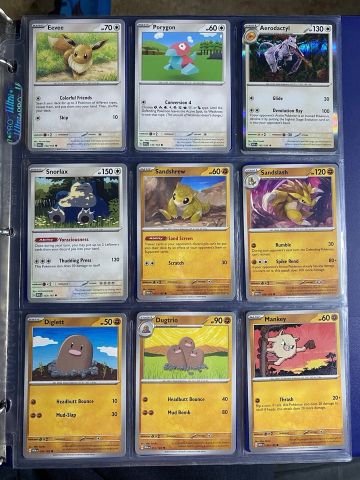SEND OFFERS Pokemon 151 Complete Base Master Set 165 of 165 PLUS 151 ...