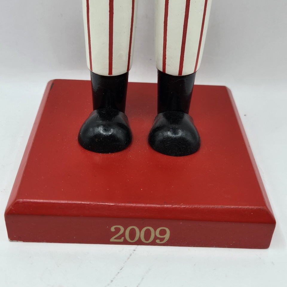2009 Nutcracker Figure Christmas 14” Wooden-Baseball Player Limited to ...
