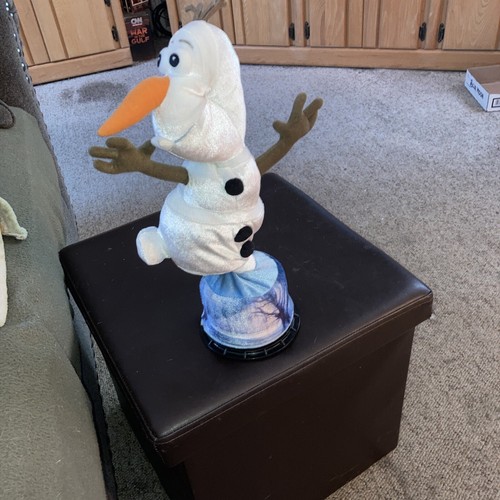Disney Frozen Olaf 15" Spinning Dancing Talking Singing Plush Holiday ...