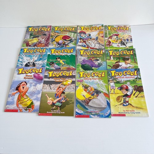Vintage Too Cool Phil Kettle Books x 12 Paperbacks Bulk Lot | eBay