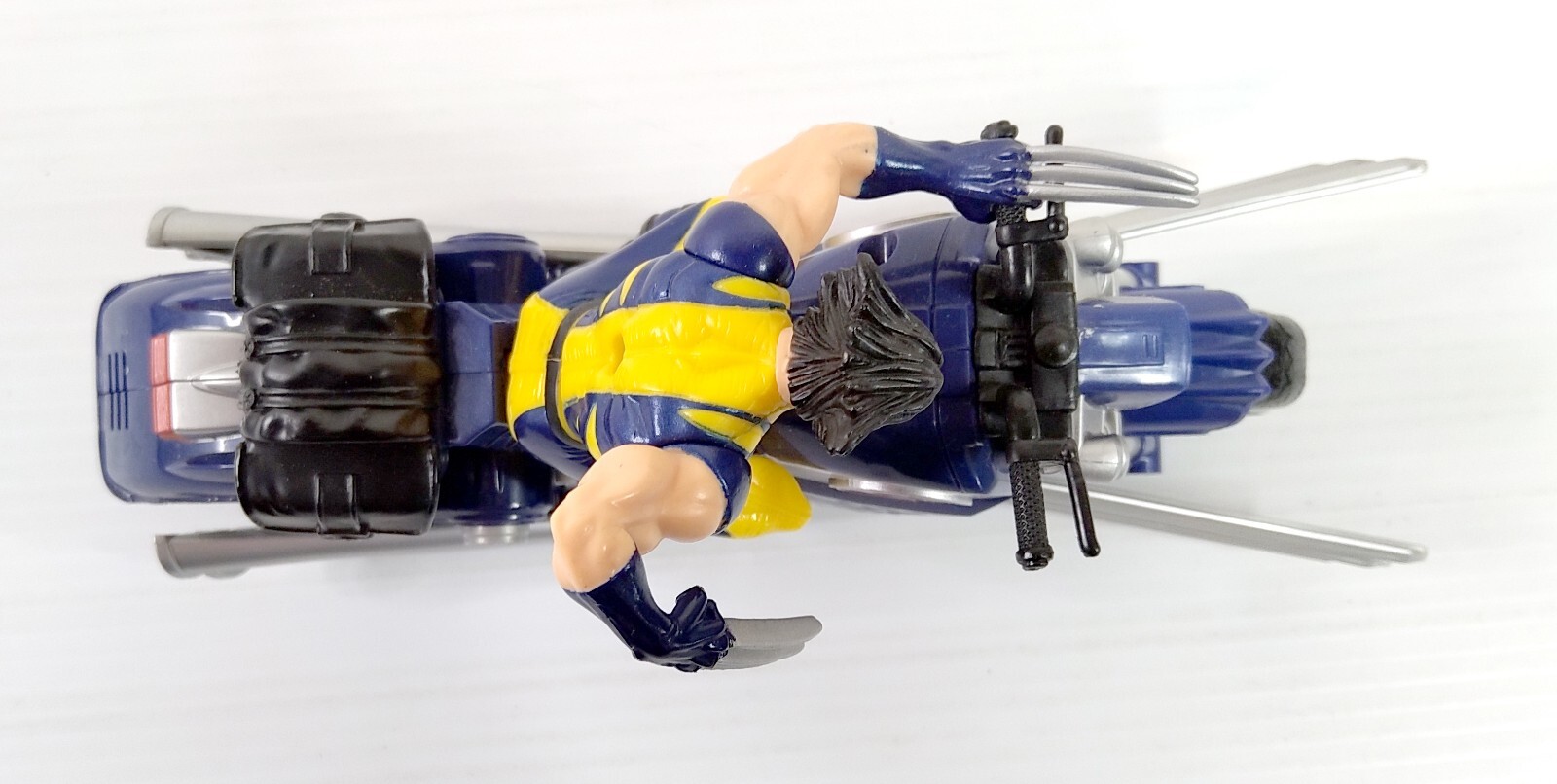 X-Men Wolverine Motorcycle Cruiser LIGHT/SOUND Marvel 2008 Hasbro ...