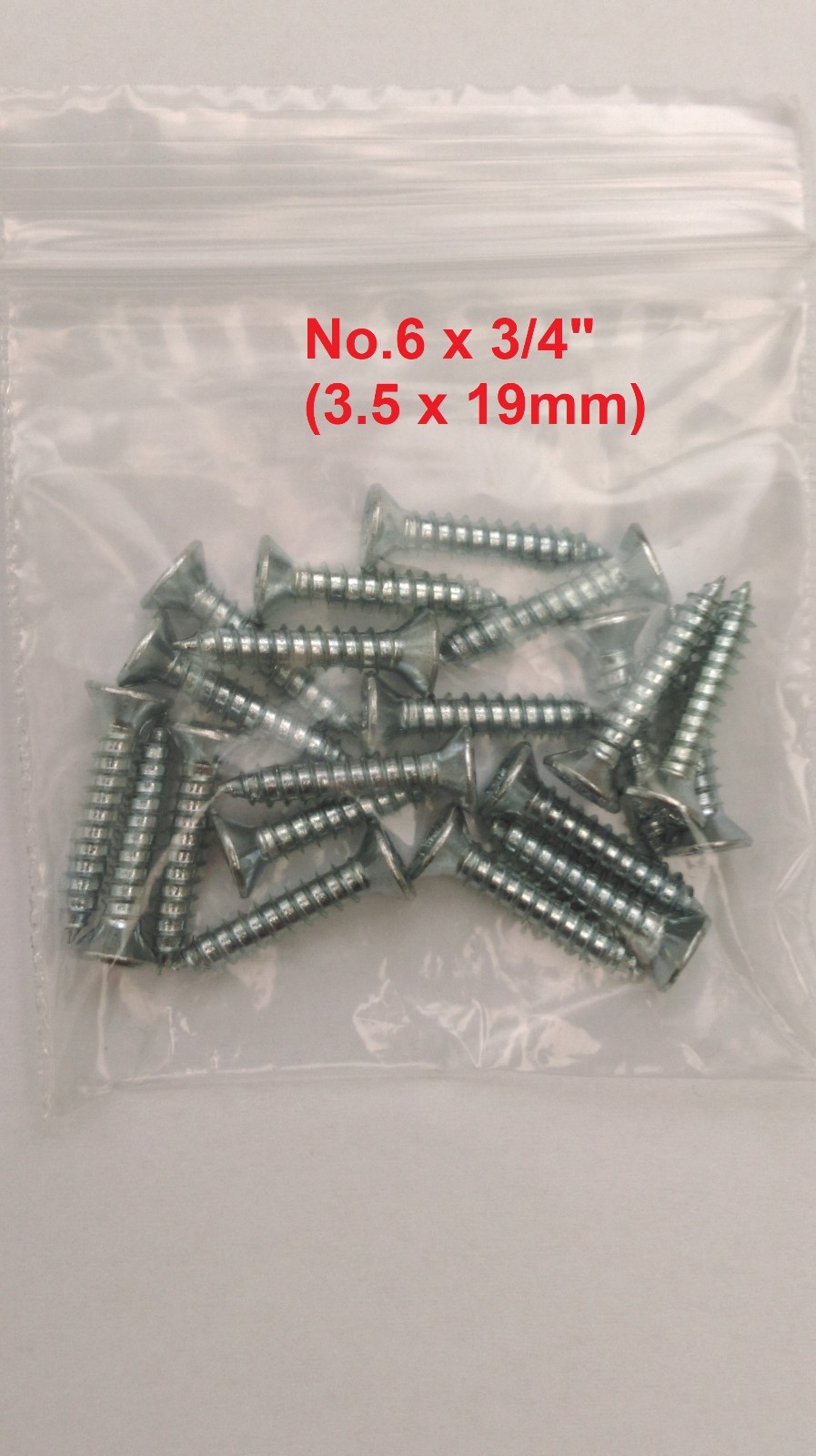 Caravan Motorhome Awning Rail Screws Anti-Rust No6 x 3/4" (3.5 x 19mm ...