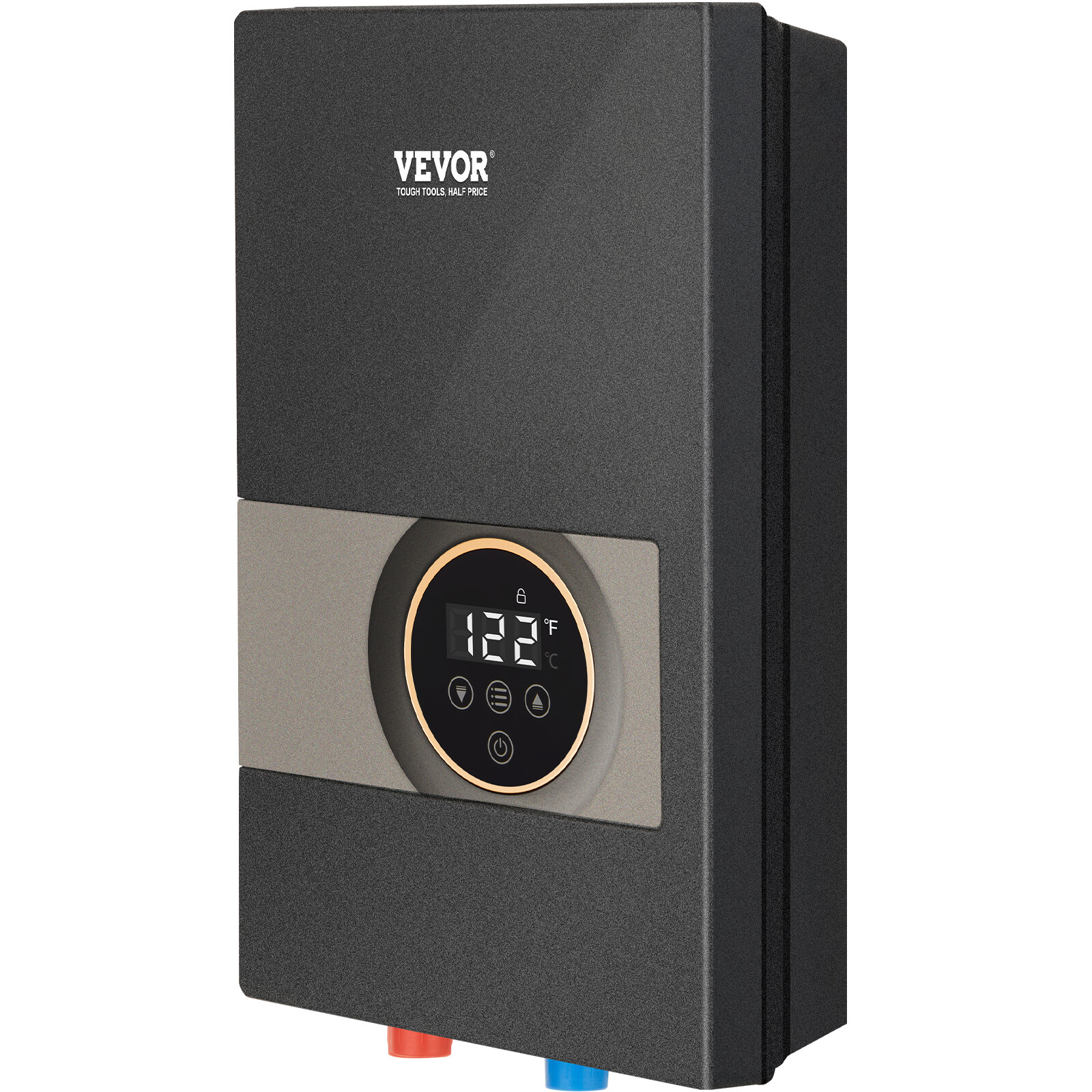 VEVOR 8KW Instant Hot Water Heater Electric Tankless On Demand Shower ...
