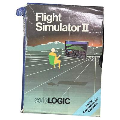 Flight Simulator II - Commodore 64/128 | eBay