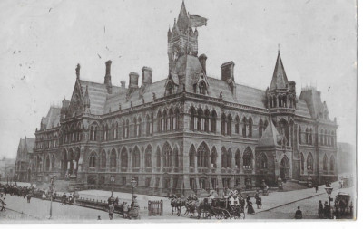 postcard -W011 -manchester view of the assize courts | eBay UK