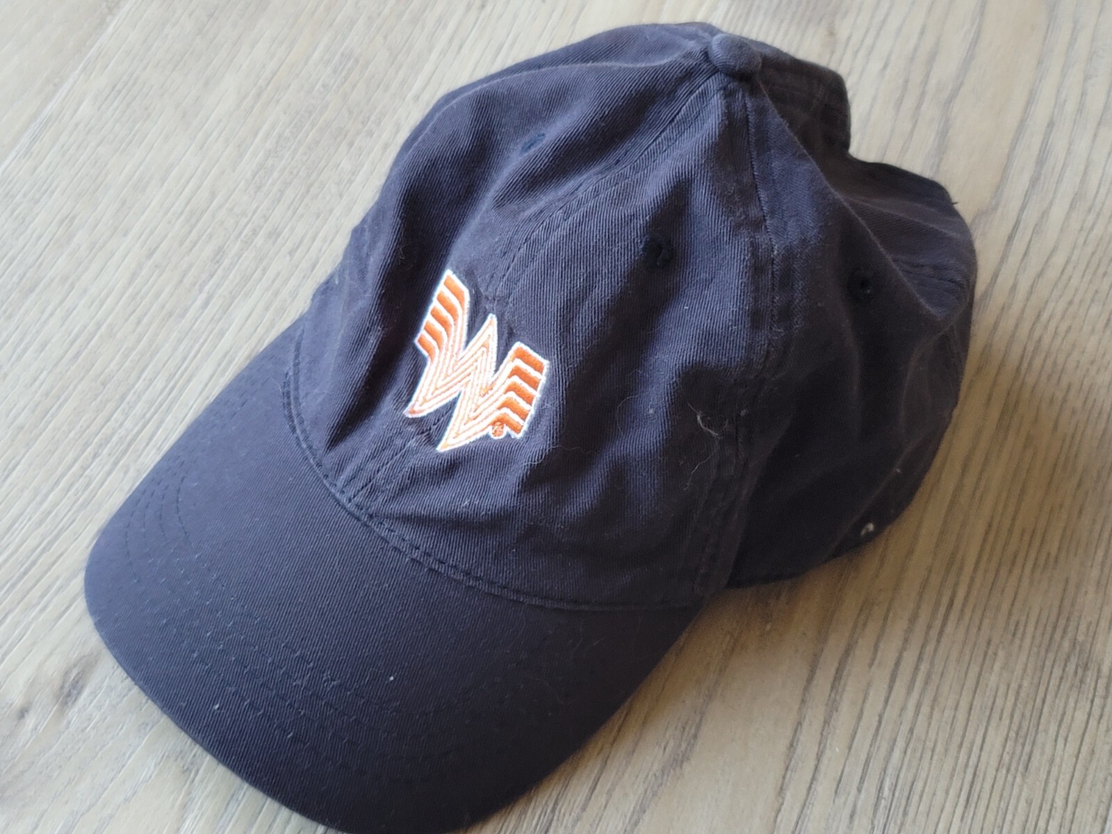 Whataburger Navy Blue Orange Embroidered Logo Snapbac… - Gem