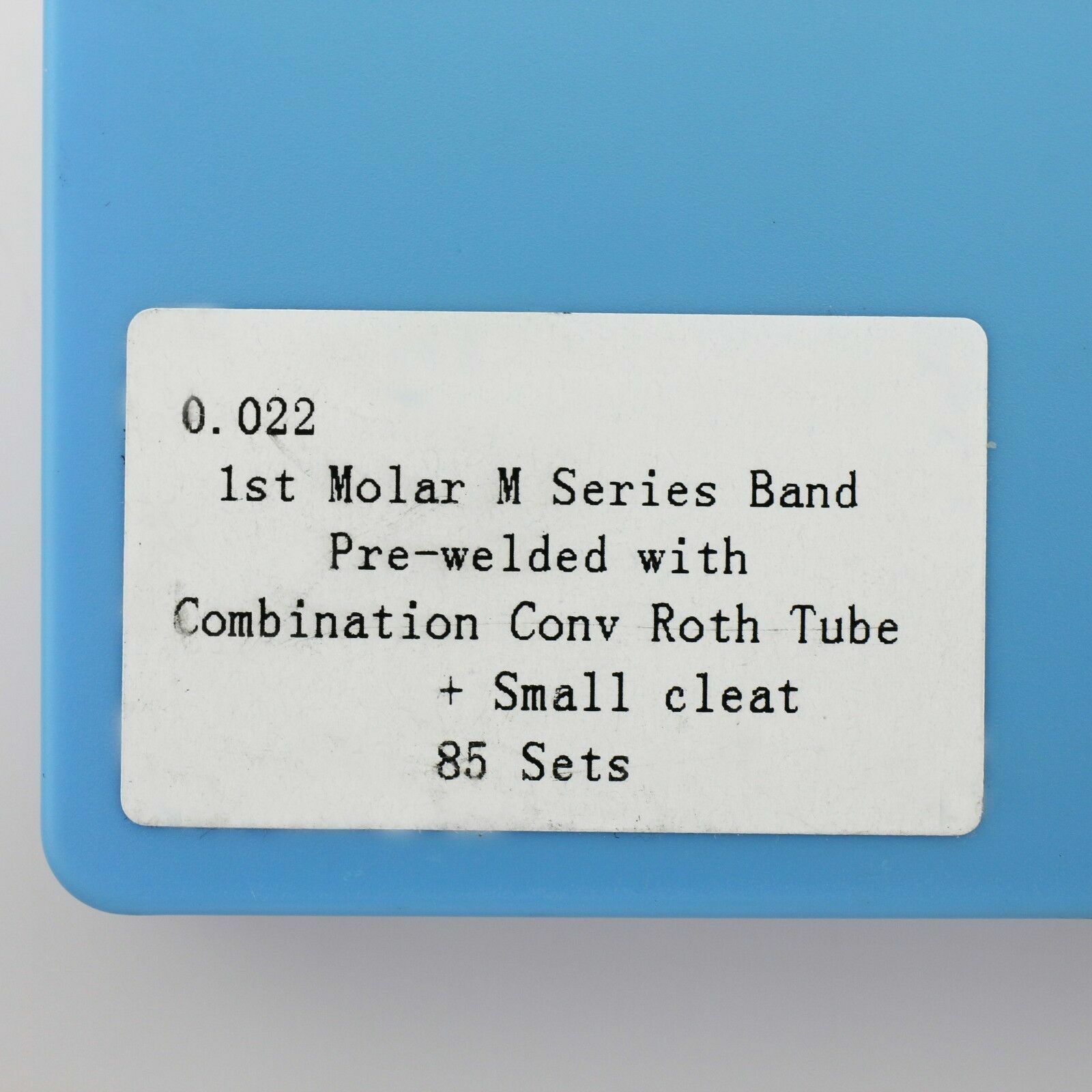 85 Kit Orthodontic Molar Bands 022 Roth MBT Preweld Tubes Lingual Cleat ...