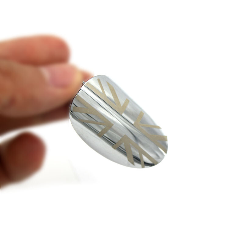 Union Jack Door Handle Lock Hole Cover Cap fits Mini Cooper F55 F56 ...