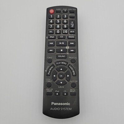 PANASONIC AUDIO System Remote Control N2QAYB000643 Tested | eBay