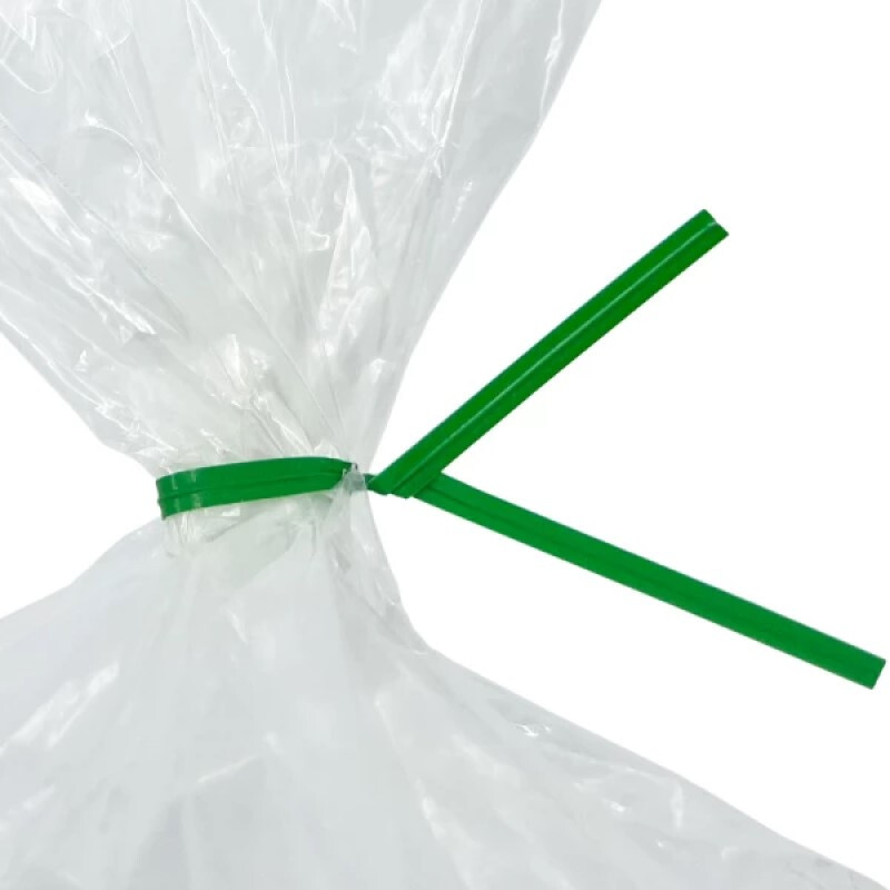 Metallic Twist Ties Sandwich Food Freezer Sweet Cellophane Bag Wire ...