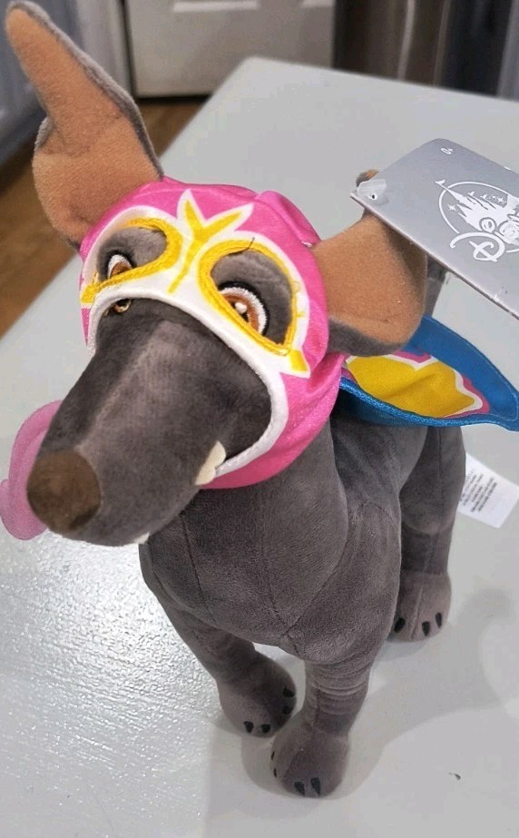 Disney Pixar Coco Dante Lucha Libre Mask & Cape Plush Dog Stuffed ...