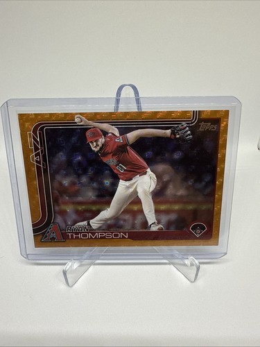 Ryan Thompson Topps 2025 Series 1 #265 Orange Foilfractor 1/1 | eBay