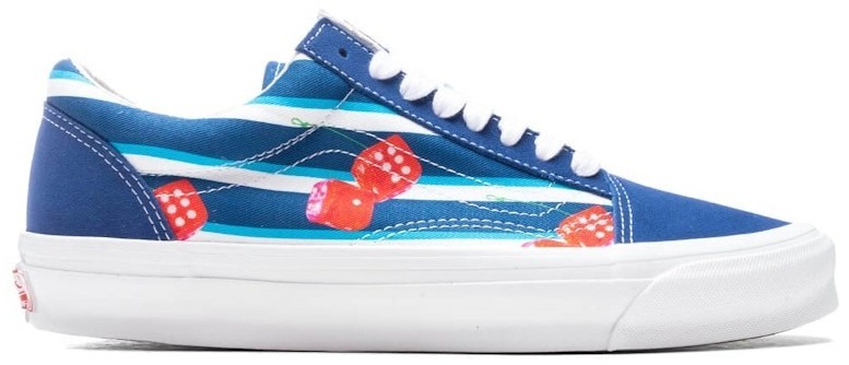 Size 10 - Vans OG Old Skool LX Snake Eyes - True Blue for sale online ...