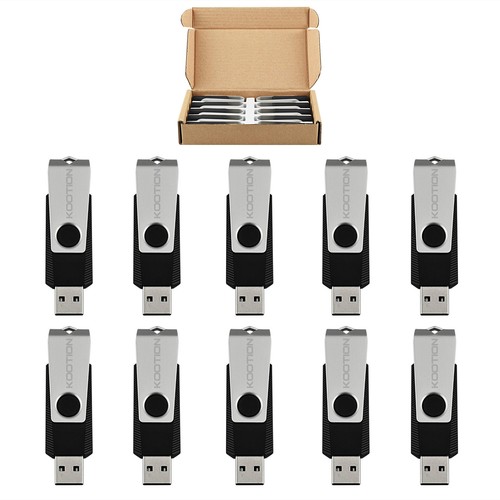 10 Pack 128MB Flash Drive Bulk USB 2.0 Memory Stick Pen Thumb Drive ...