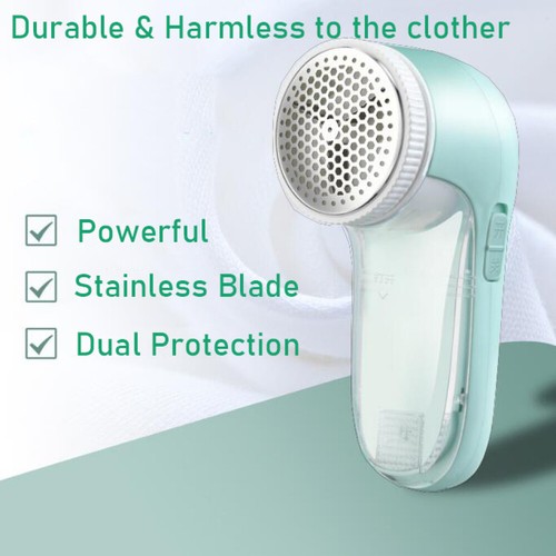 Electric Lint Remover Clothes Bobble Fluff Shaver Debobbler Portable ...