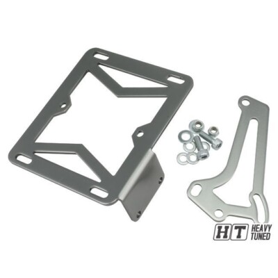 Number plate holder license plate holder TNT metal gray for motorcycle ...