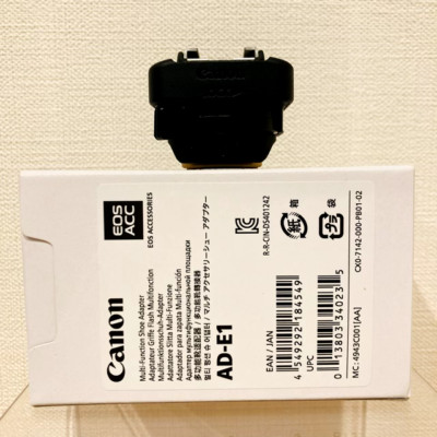 Canon AD-E1 Multi-Function Accessory Shoe Adapter ADE1 [NEW] | eBay