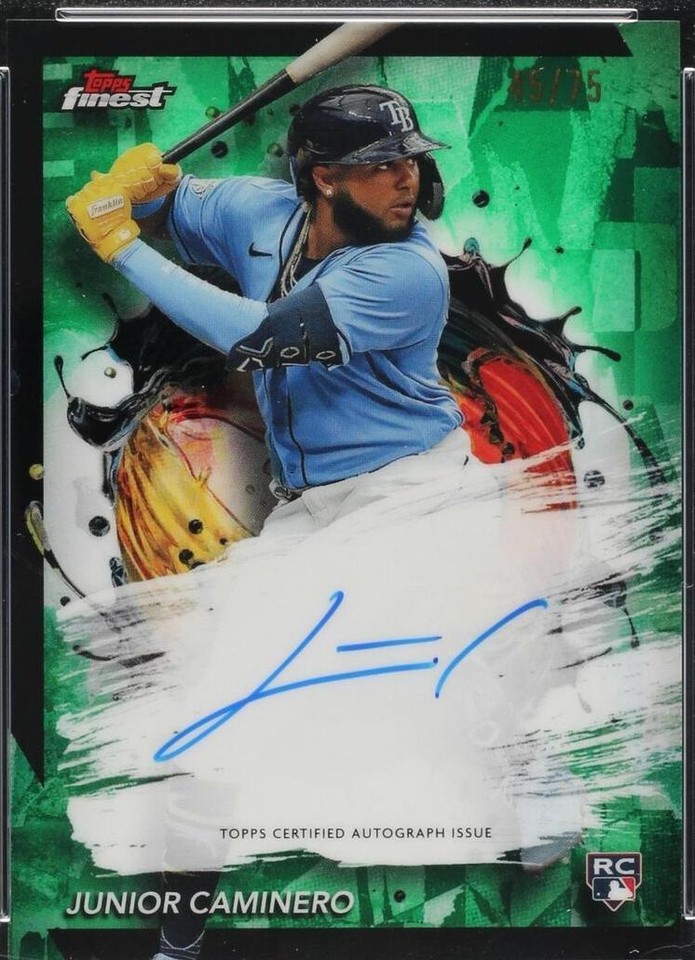 2024 Topps Finest - Junior Caminero #FA-JCA for sale | eBay