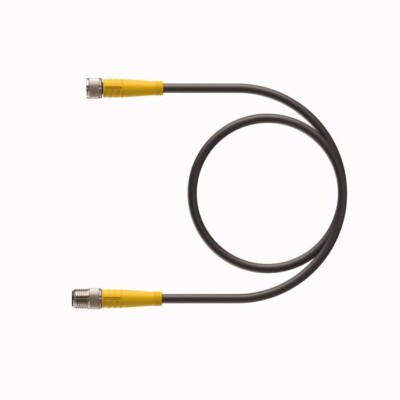 U0135-22, TURCK, Single-ended Cordset with Straight Male M8 threaded ...