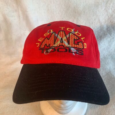 Mac Tools Jesi Baseball Hat Red Adjustable Embroidered AMC Headwear ...