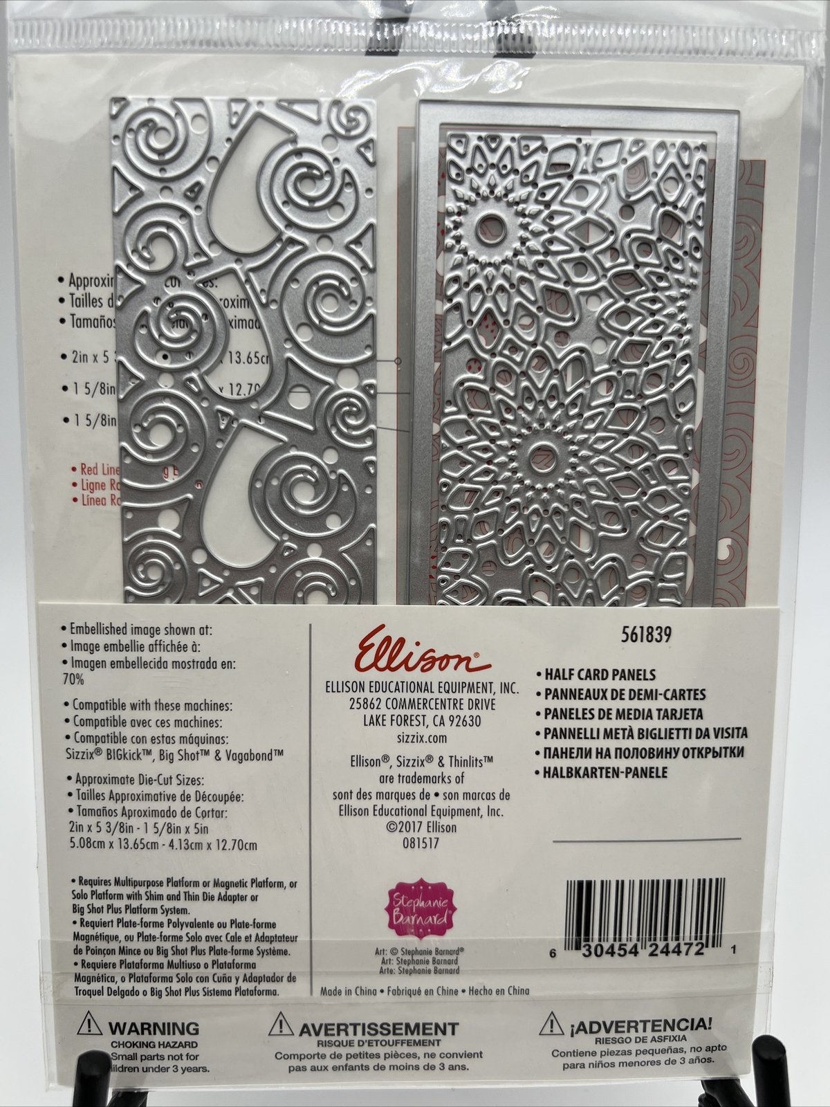 Half Card Panels Sizzix Thinlits 3 Die Set 561839 for sale online | eBay