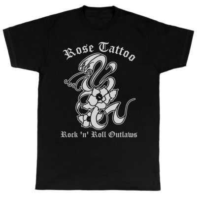 Collection Rose Tattoo Band Snake Gift For Fan S to 5XL T-shirt | eBay