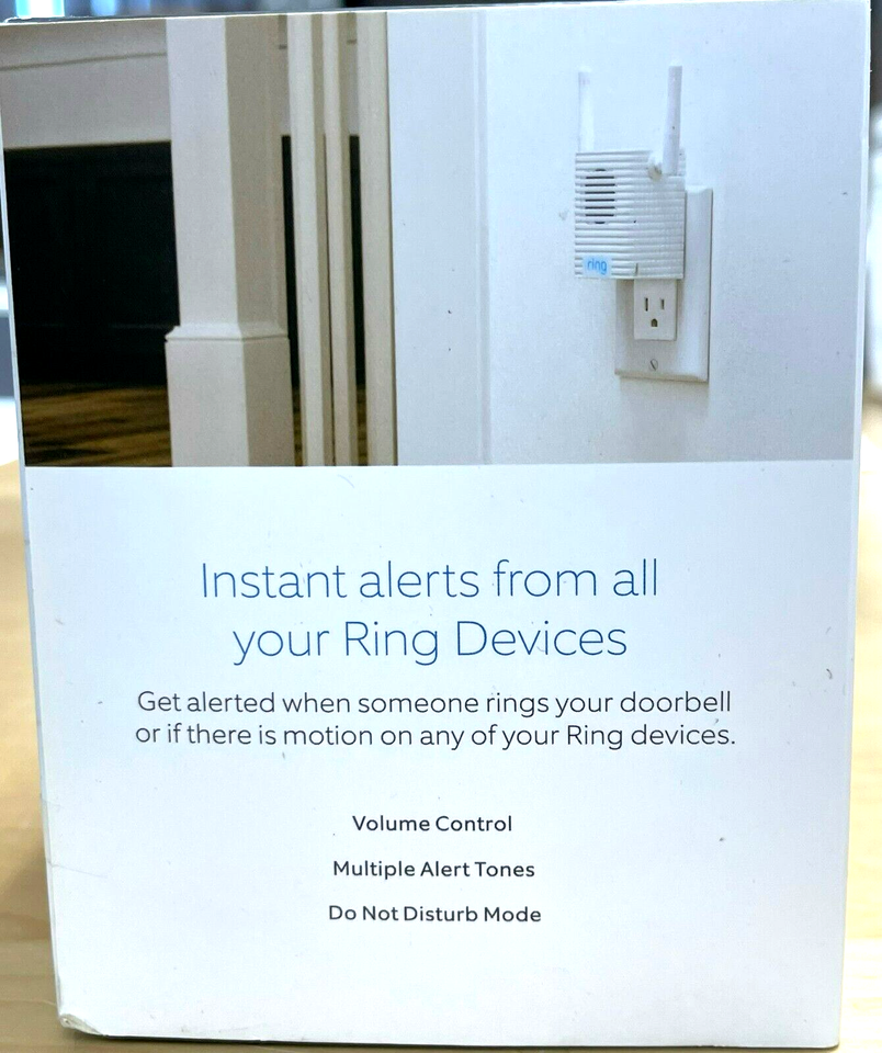 RING CHIME PRO Wi-Fi Extender Network And Chime Ring Devices, New ...
