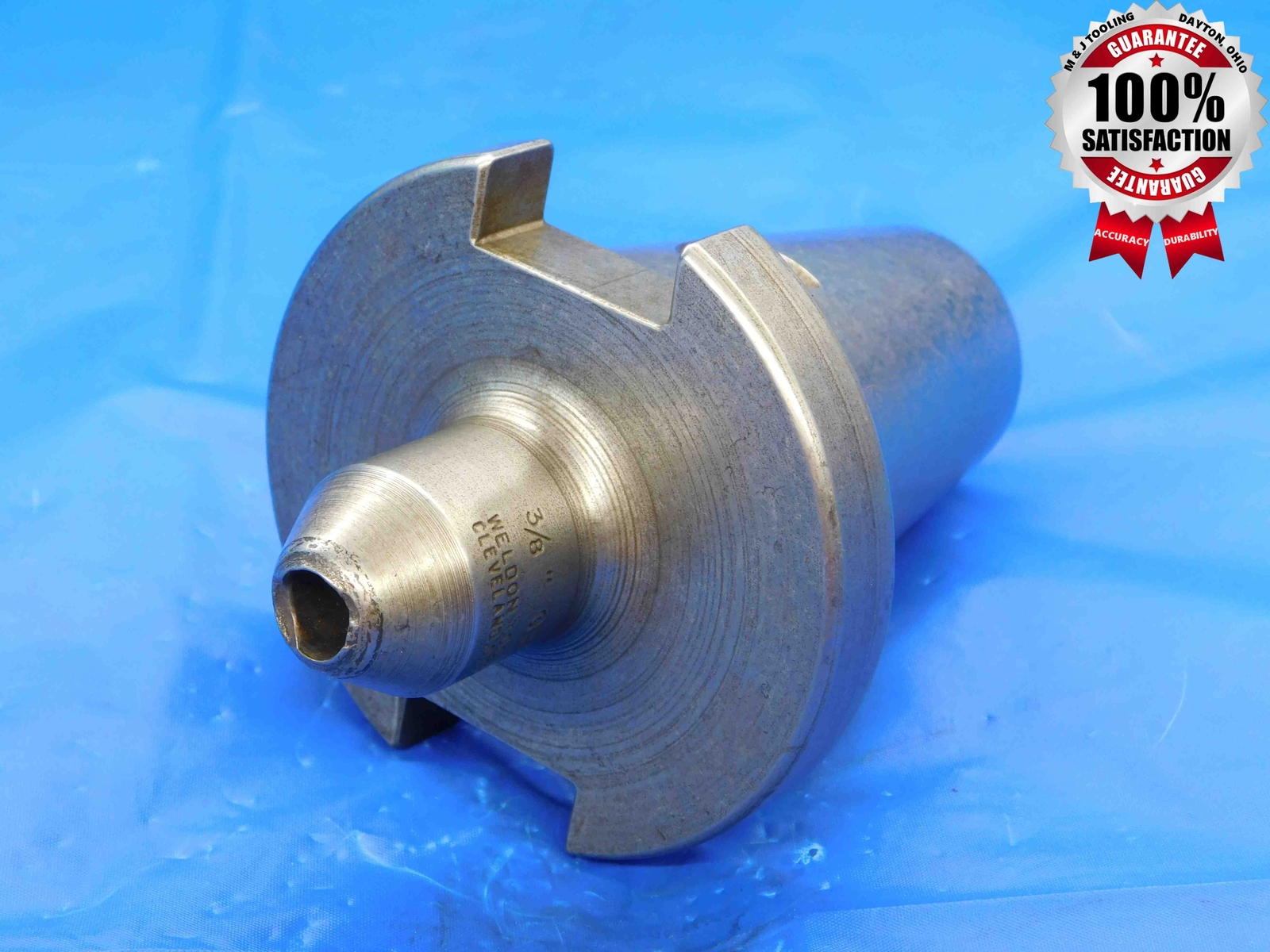 QUICK CHANGE WELDON 3/8 ID SOLID END MILL TOOL HOLDER .375 STUB 2 1/2 PROJ. QH-2 | eBay