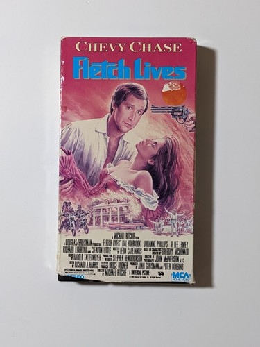 Fletch Lives (VHS, 1990) Comedy, Chevy Chase, Julianne Phillips, R. Lee ...