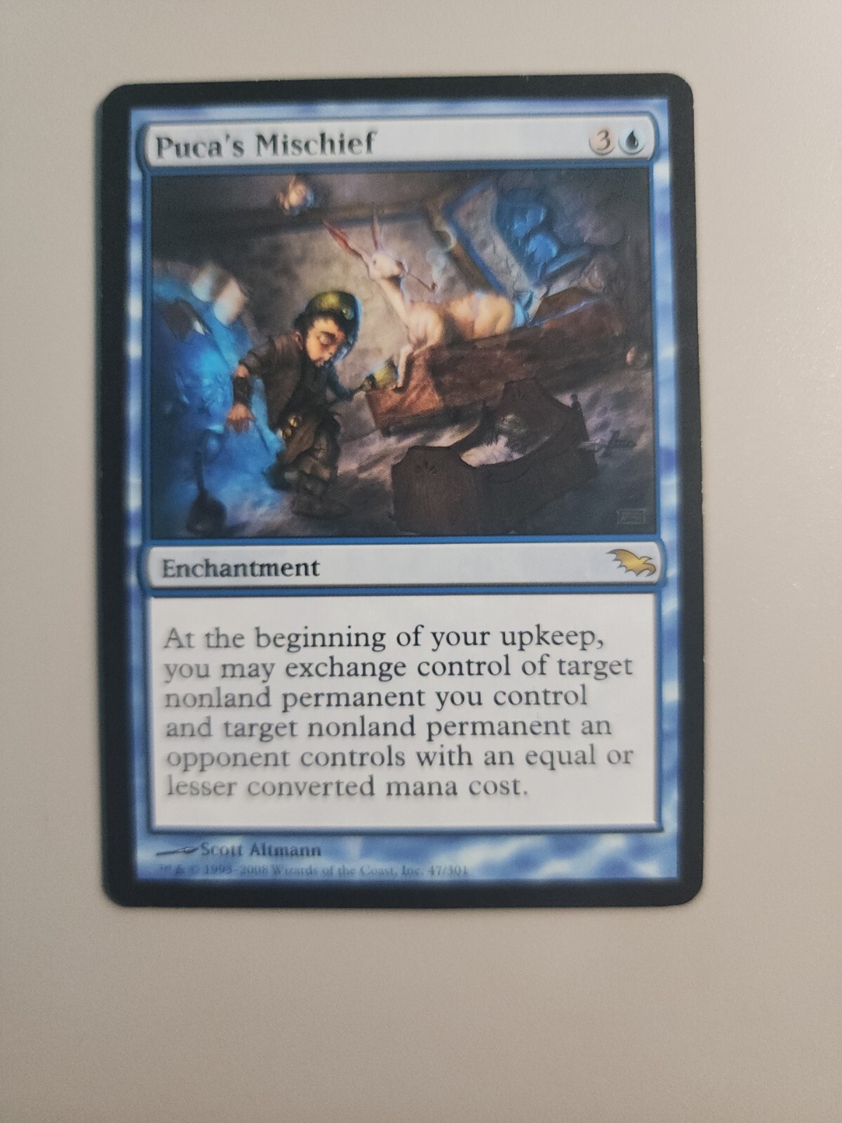 MTG+Puca%27s+Mischief+Shadowmoor+47%2F301+Regular+Rare for sale online ...