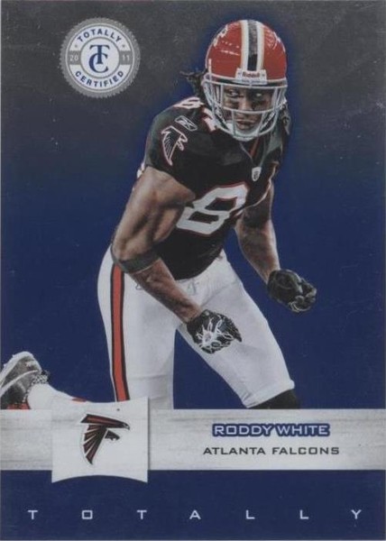 2011 Panini Totally Certified - Totally Blue #84 Roddy White /50 for ...