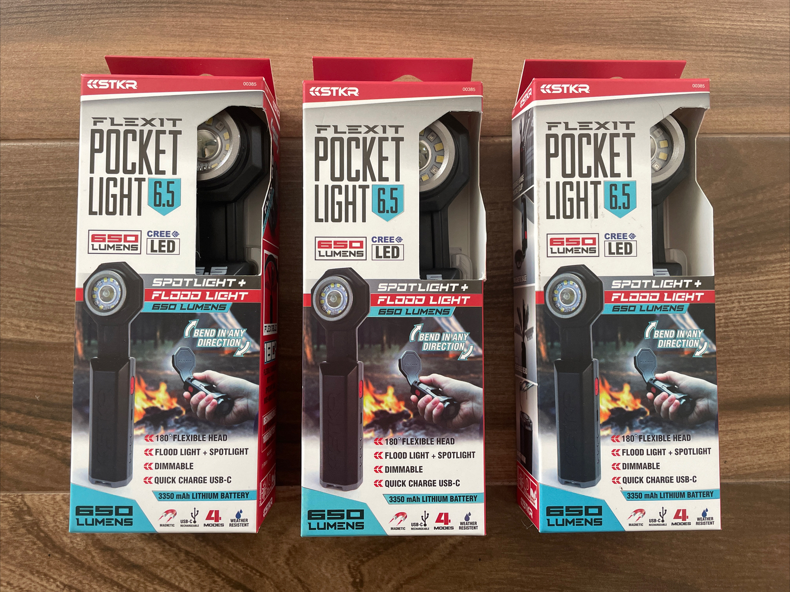 **NWT** Three (3x) STKR Concepts FLEXIT Pocket Light 6.5 — ($150) | eBay