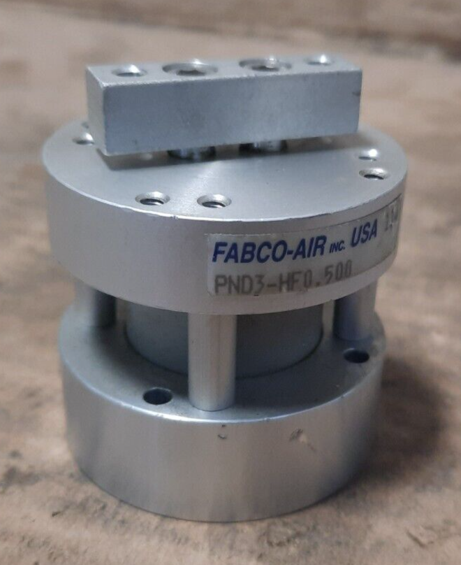FABCO-AIR #PND3-HF0.500 PANCAKE II AIR CYLINDER (2” DIA. X 1-13/16” LG ...