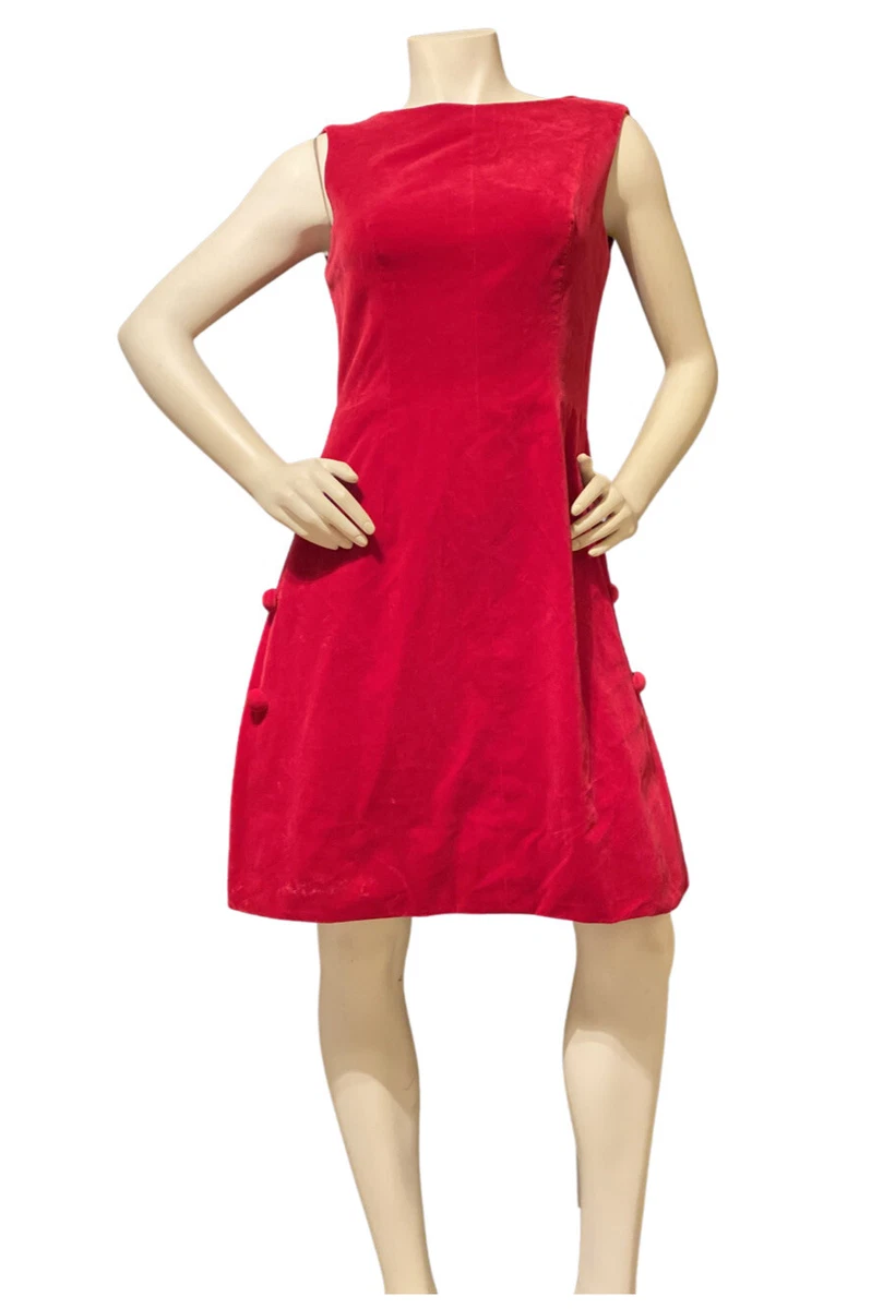 Vintage Red Cocktail Dress