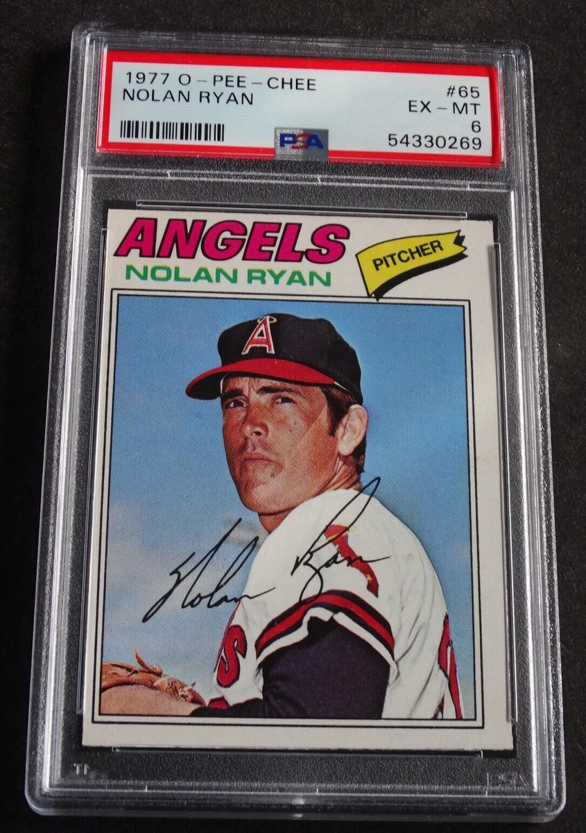 Nolan Ryan Angels Baseball Cards