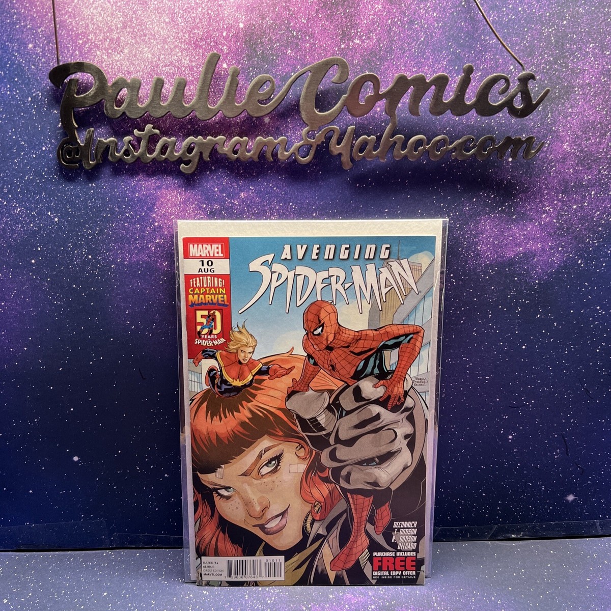 Avenging Spider Man Captain Marvel Wholesome Spider Man Moment