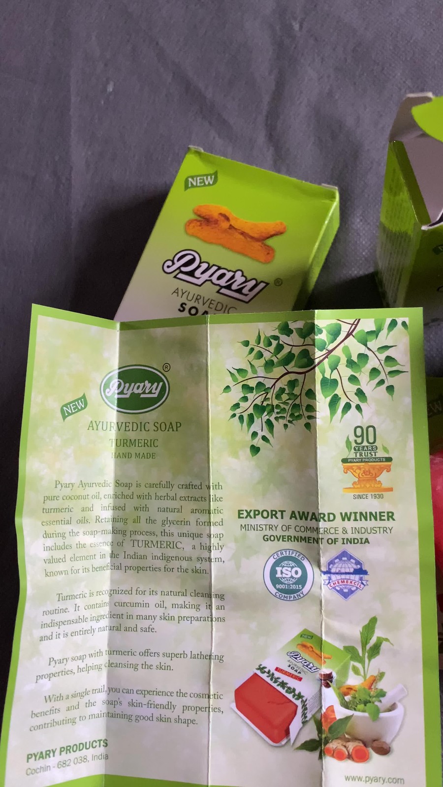 1 Pack Arab Pyary Soap Bathing Beauty Soap Original Turmeric Soap Pyary ...