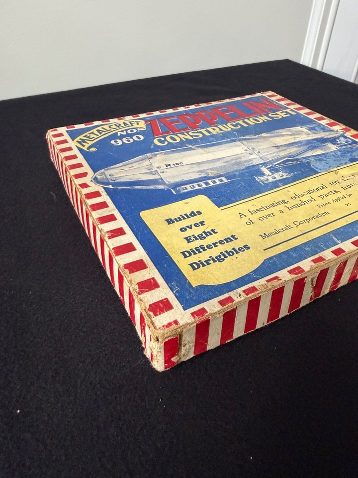 Metalcraft No. 960 Zeppelin Construction Set PARTS ONLY – 1930s ...