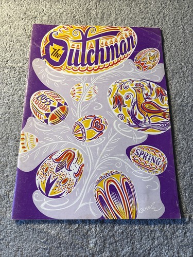 1955 The Dutchman Pennsylvania Dutch Magazine Folklore Crafts Spring ...