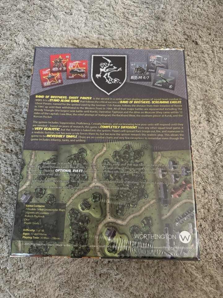 Band of Brothers Ghost Panzer Remastered Edition Worthington Games ...