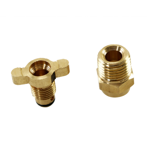 Radiator Style Thread Male Brass Petcock Drain Plug 1/4" NPT Universal ...