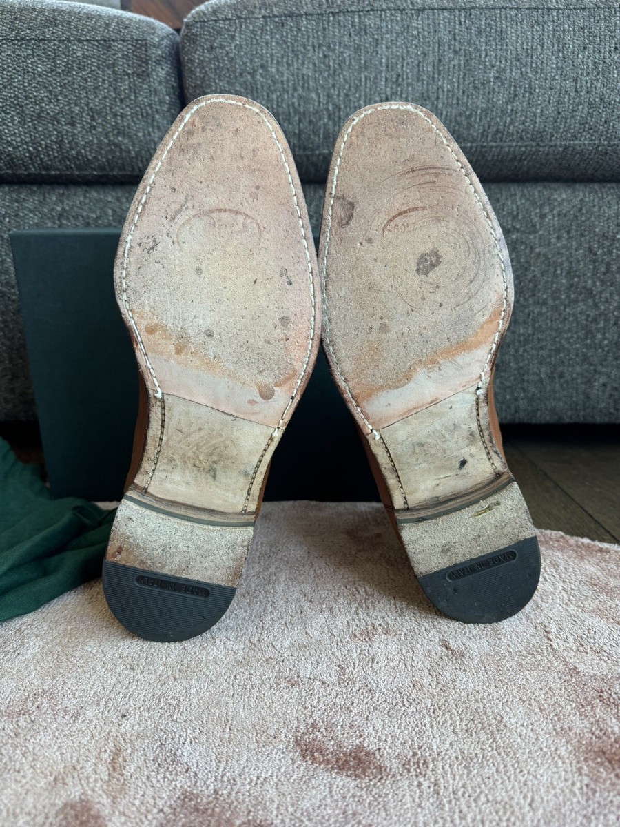 Crockett Jones Tan Leather Chelsea Boot UK7.5 / US 8 Made In Crockett Jones Tan Leather Chelsea Boot UK7.5 / US 8 Made In