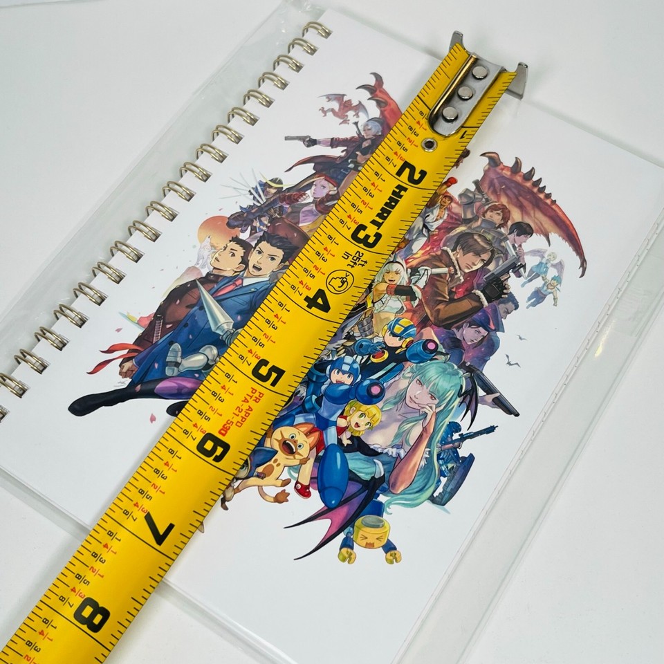 Capcom 40th Anniversary notebook/journal - OFFICIAL / New Capcom Tokyo ...
