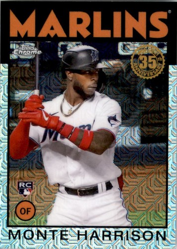 2021 Topps '86 Topps Silver Pack Chrome #86BC52 Monte Harrison | eBay