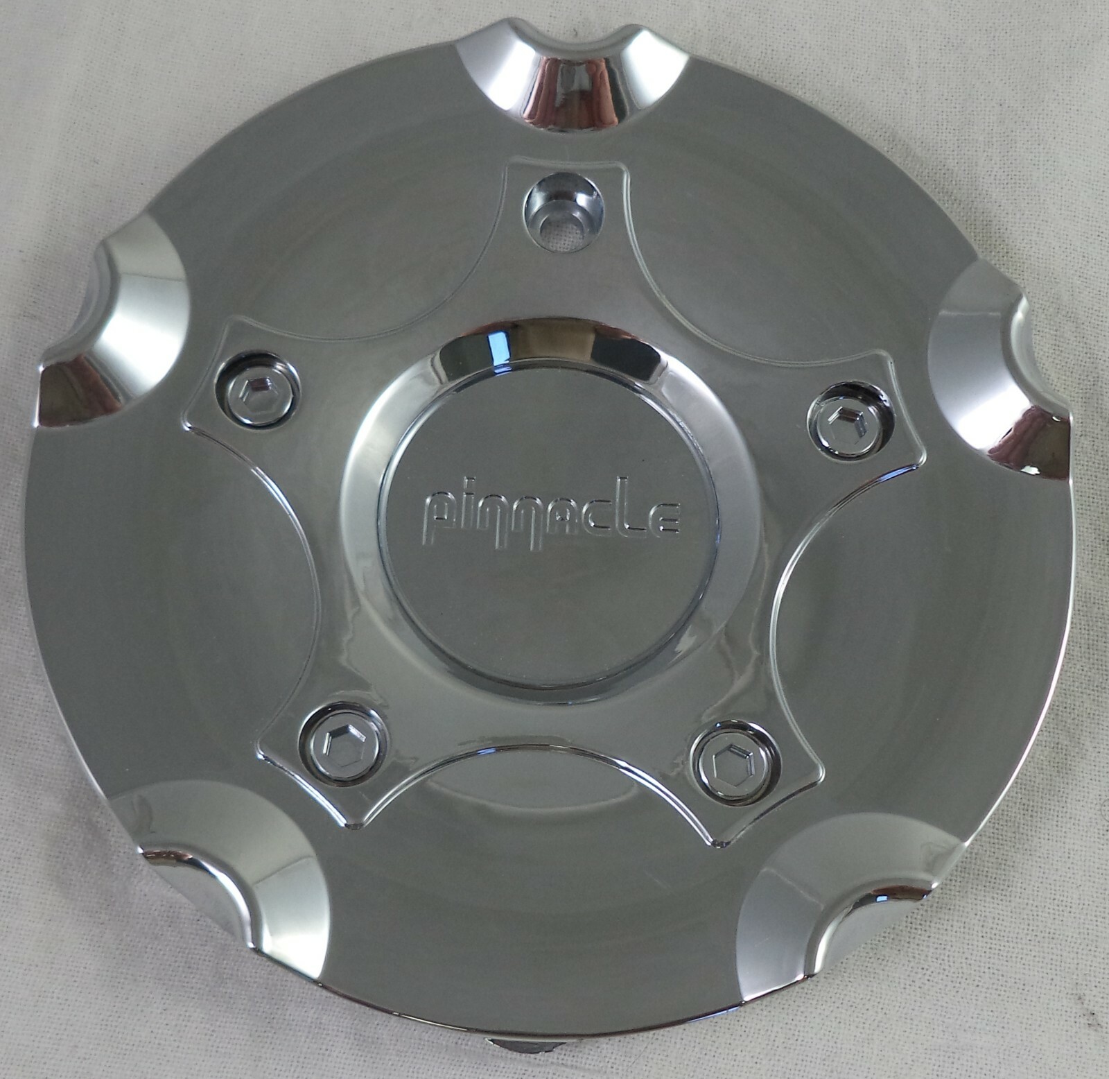 Pinnacle Wheels Chrome Custom Wheel Center Cap Caps Set 4 # 402-2075 | eBay