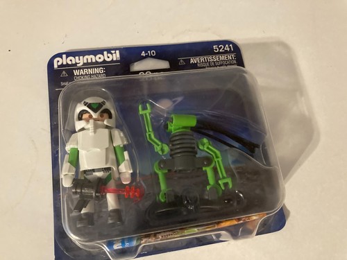 PLAYMOBIL 5241 Spaceman With Spy Robot NEW IN BOX! PLAYMOBIL SPACE DUO ...