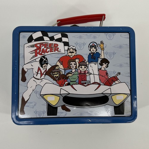 Vintage VTG 90's Speed Racer Tin Lunch Box The Tin Box Co | eBay