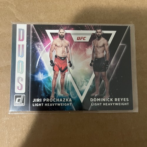 2022 Donruss UFC - Duos Press Proof Pink #7 Jiri Prochazka, Dominick ...