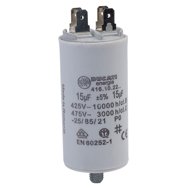 Ducati Capacitor 15uf 450vac Tab 4.16.10.22.64 for sale online | eBay