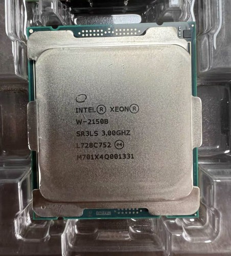 Intel Xeon W-2150B QS 10Cores 3GHz CPU LGA2066 C422 Skylake-W W-2155 ...